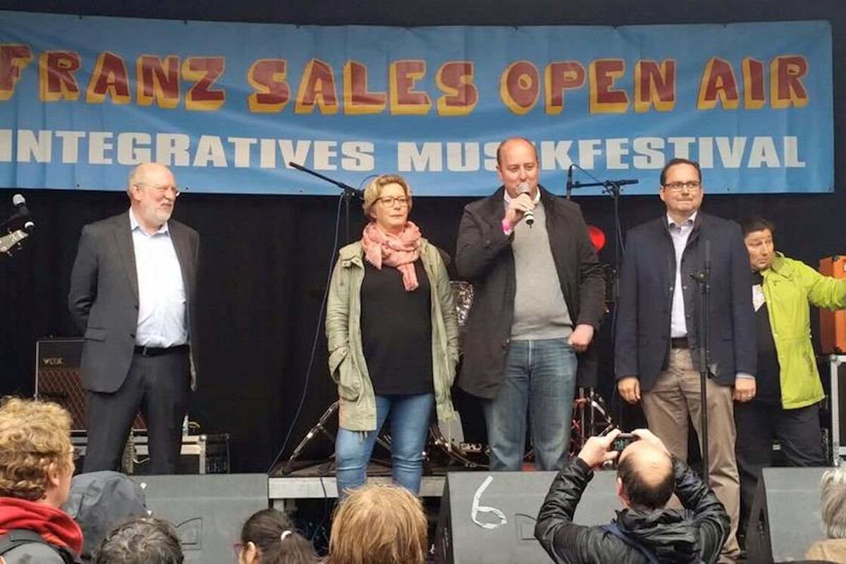 Begrüßung beim „Franz Sales Open Air“ ⋆ Matthias Hauer MdB